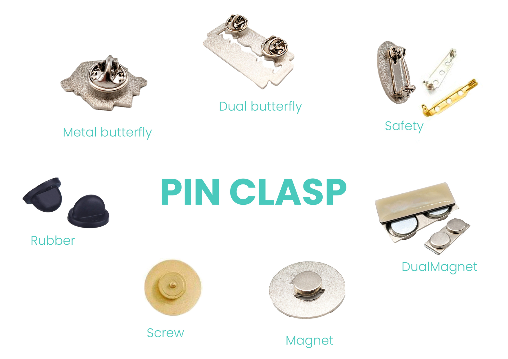 pin clasp - Cheappins.co.uk